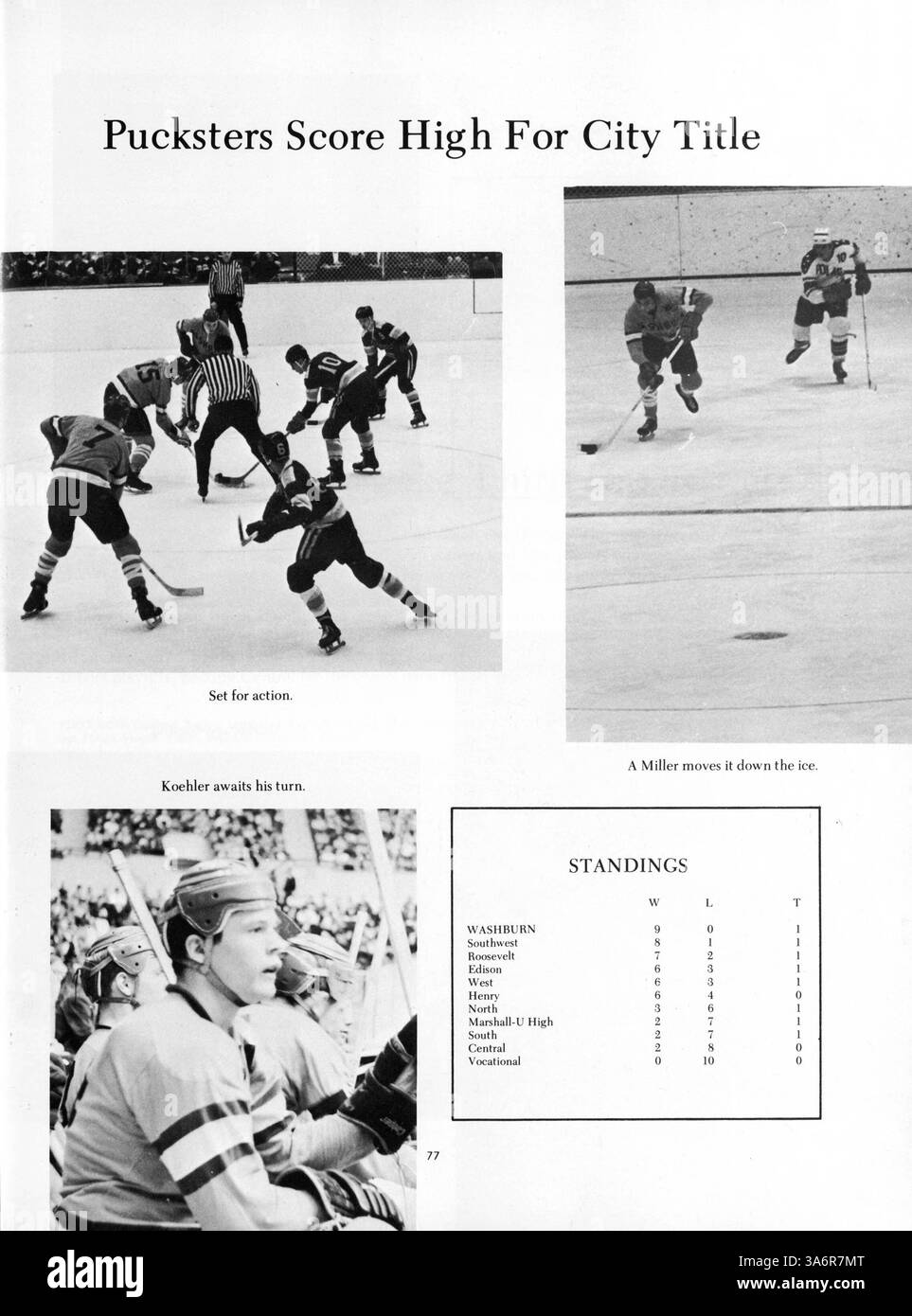This 1969 yearbook from Washburn High School highlights the school's ...