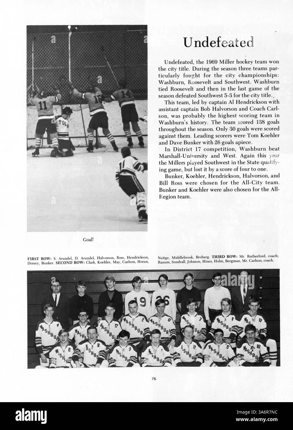 The 1969 Wahian yearbook documents student life, faculty, athletics ...