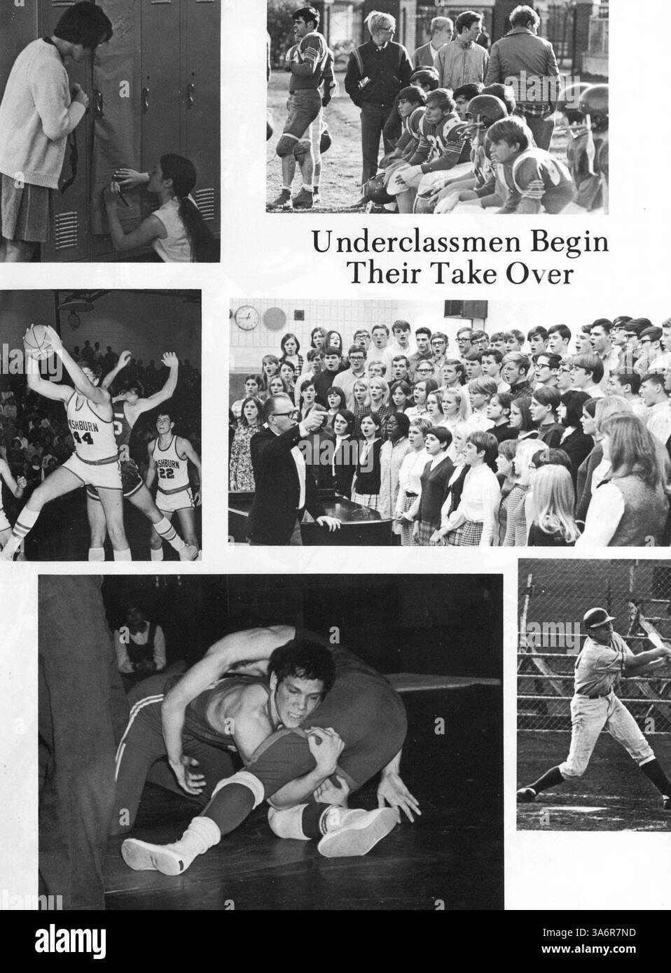 The 1969 Washburn High School yearbook captures significant moments ...