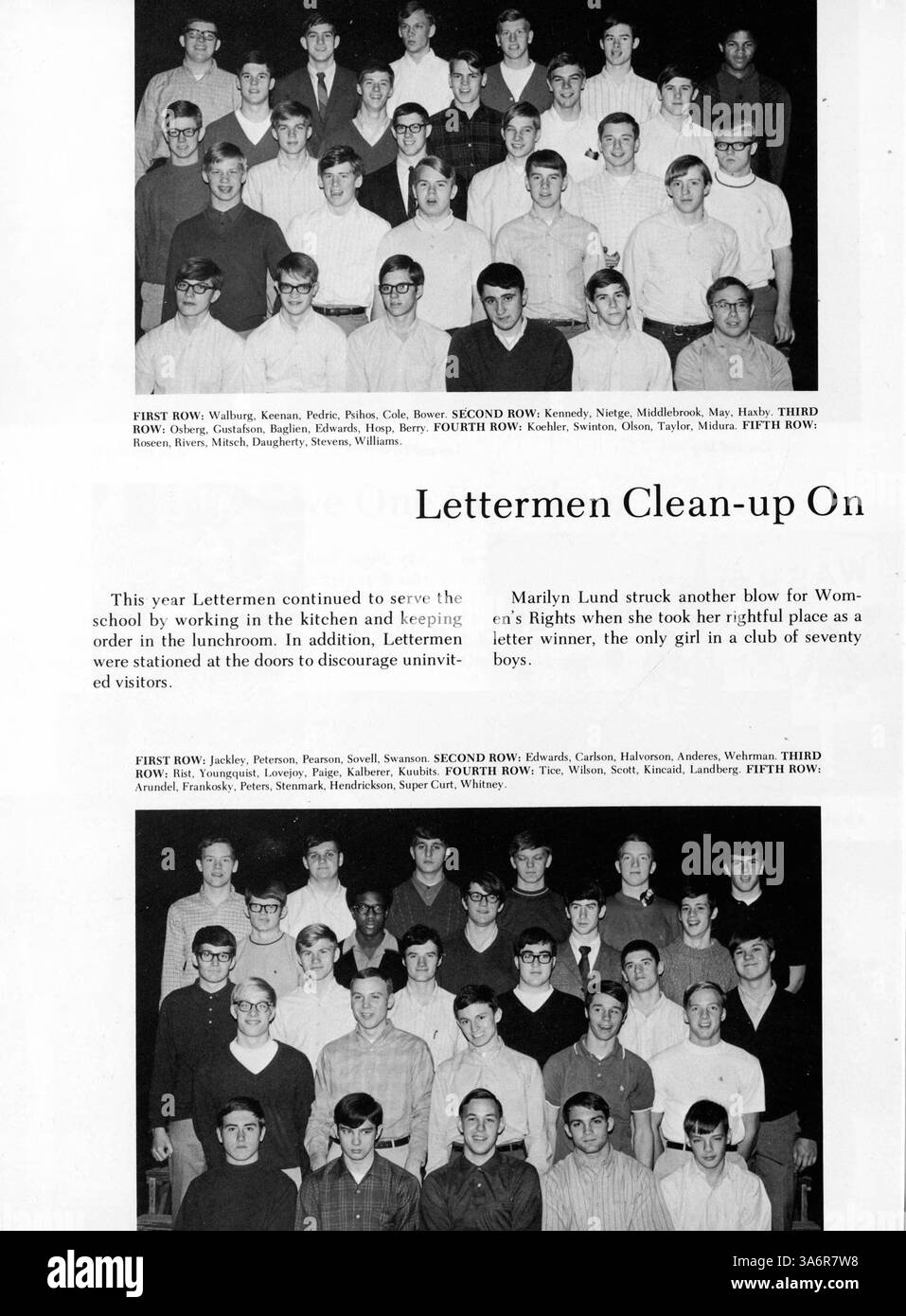 The 1969 Wahian yearbook provides a detailed look at the 1968-1969 ...