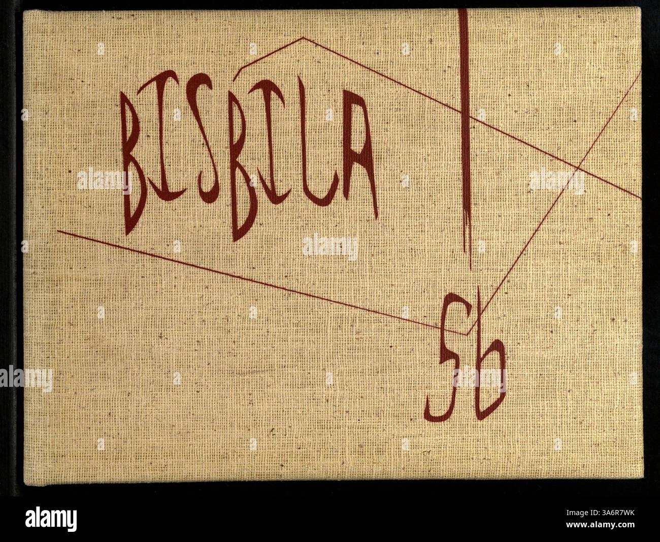 The University High Yearbook 1956, also known as Bisbila 56, documents ...