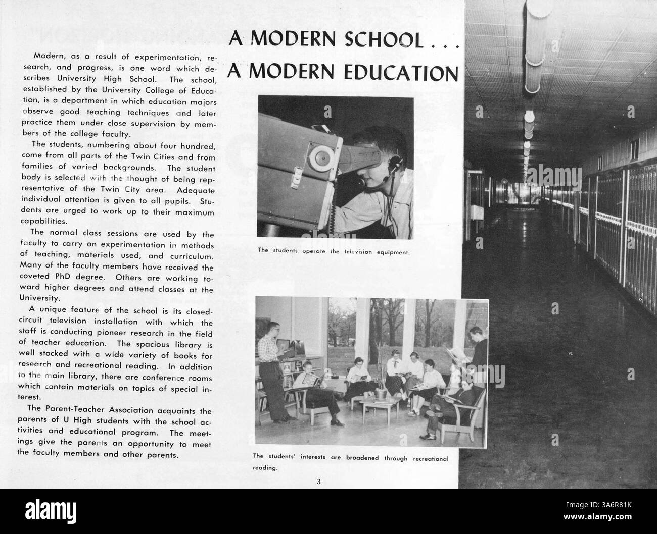 The 1956 University High Yearbook, Bisbila 56, highlights school events ...