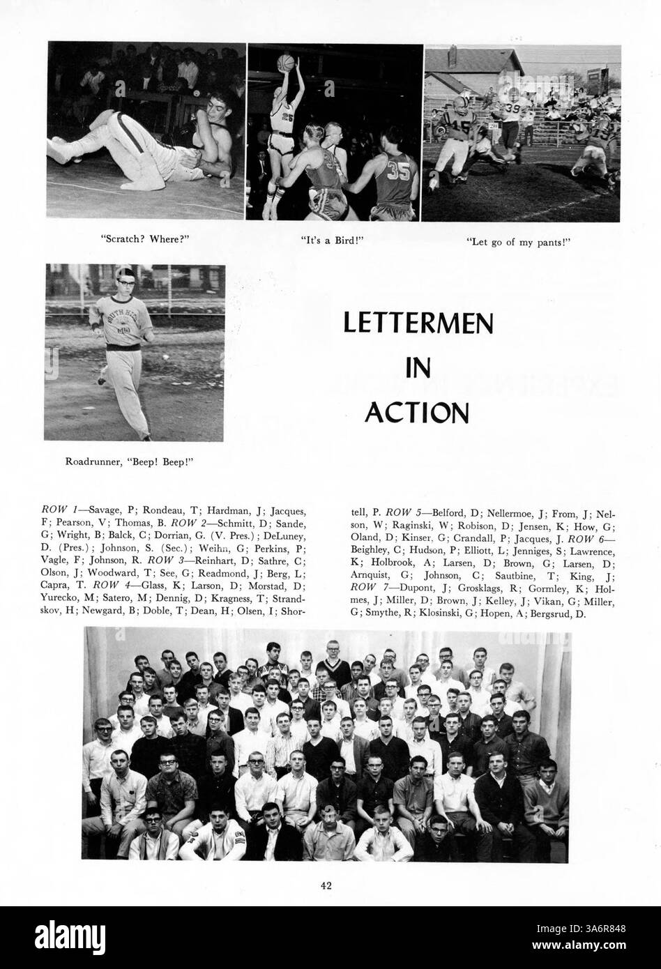 The 1964 South High 'Tiger' yearbook features the students, educators ...