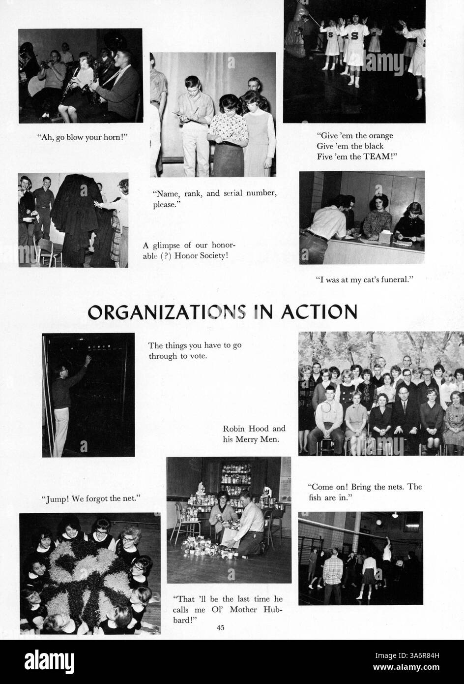 The 1964 'Tiger' yearbook from South High School highlights students ...