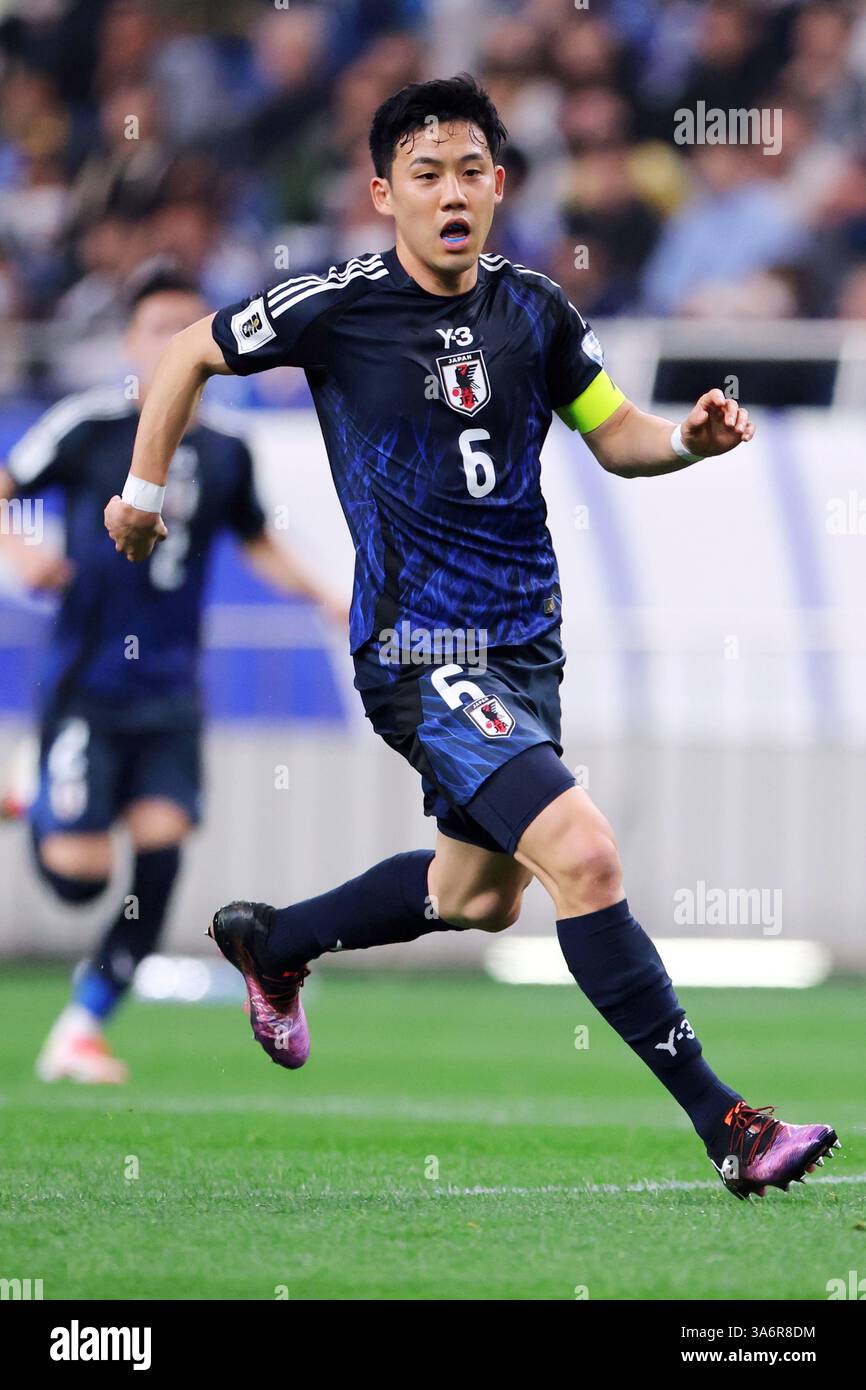 Wataru Endo (JPN), MARCH 25, 2025 - Football / Soccer : FIFA World Cup 2026 Asian Qualifier ...