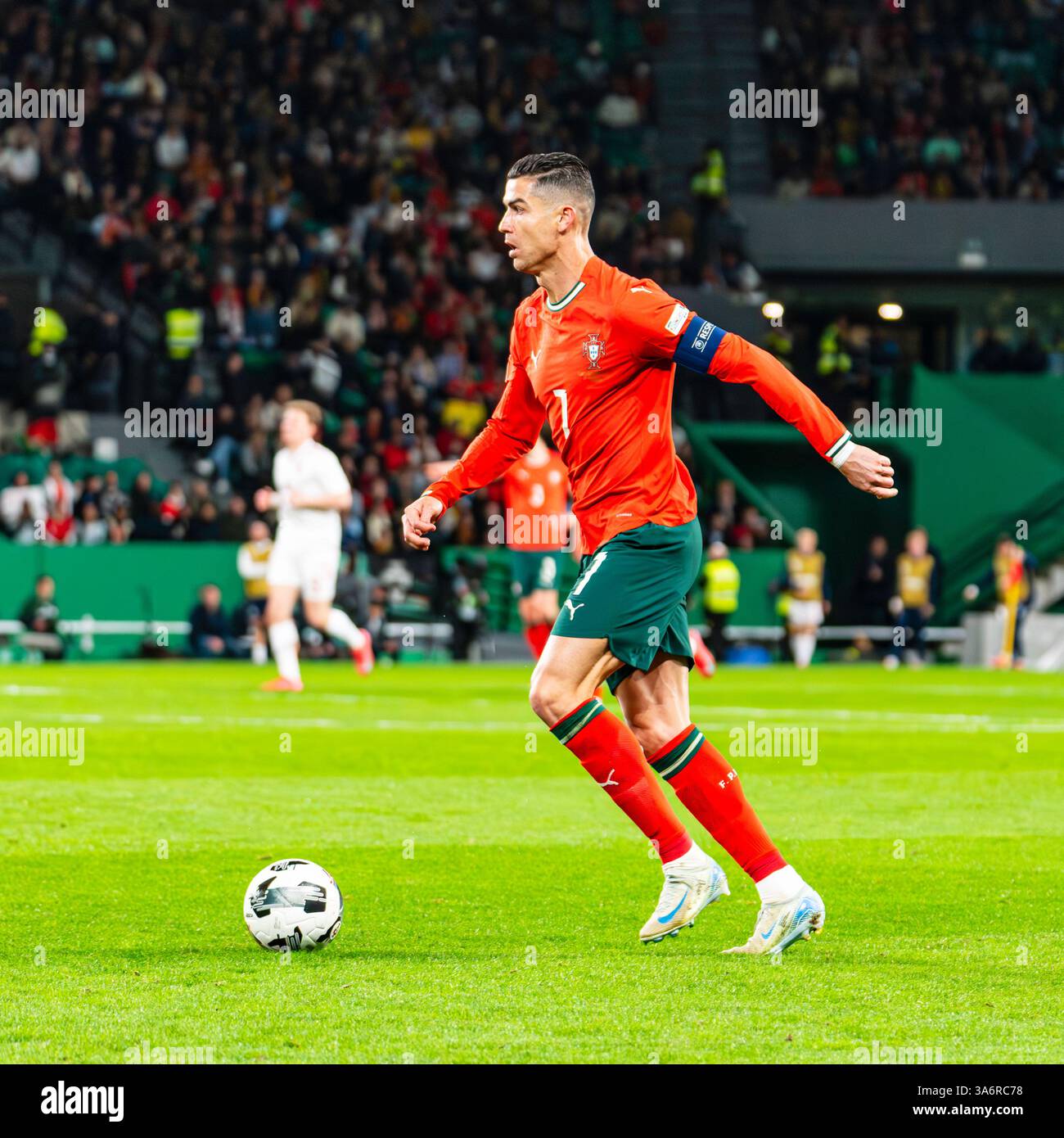 Lisbon, Portugal. 23rd March 2025. UEFA Nations league: Portugal v ...