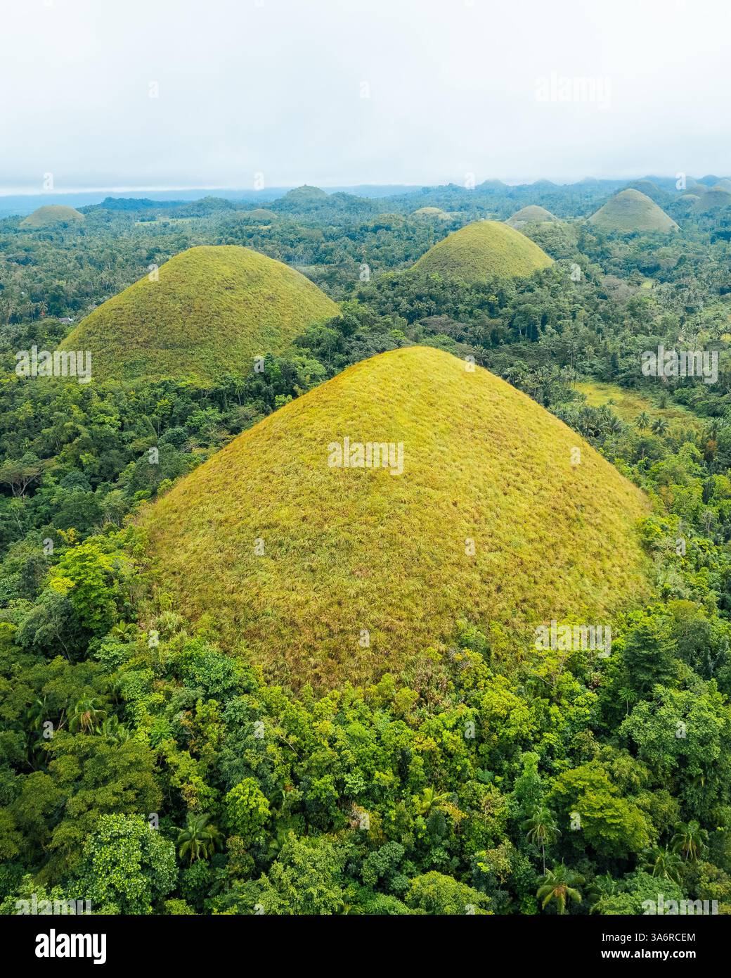 Breathtaking Aerial View of the Bohol Chocolate Hills, Philippines – A ...