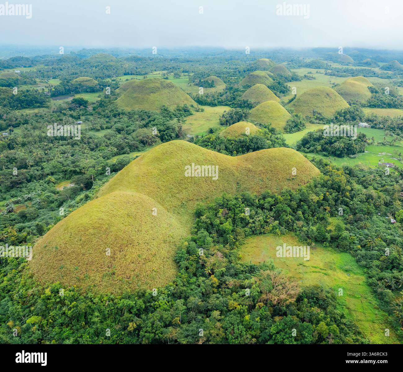Breathtaking Aerial View of the Bohol Chocolate Hills, Philippines – A ...
