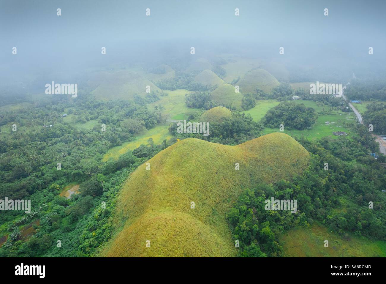 Breathtaking Aerial View of the Bohol Chocolate Hills, Philippines – A ...