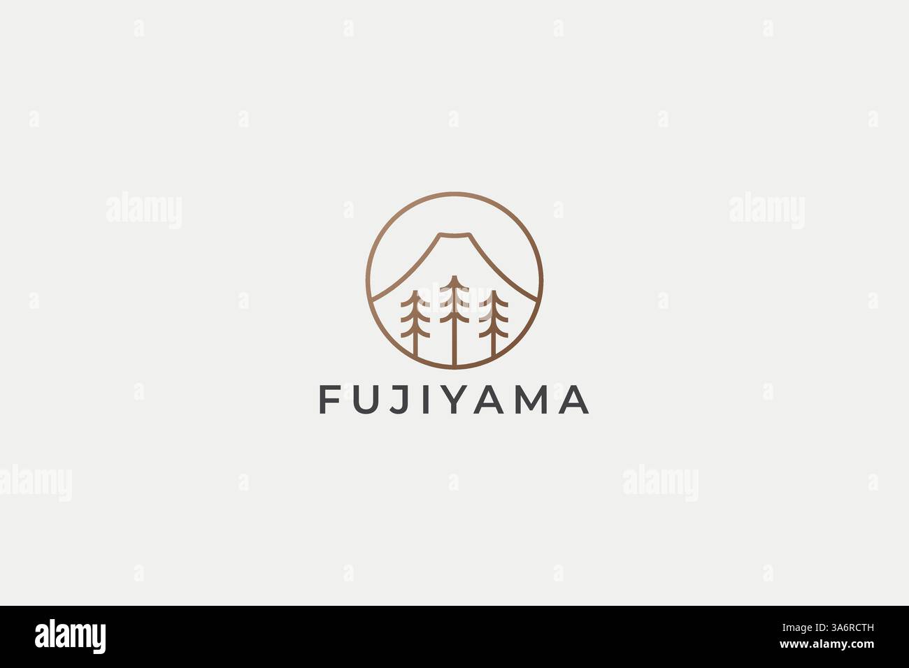 Iconic mountain logo Stock Vector Images - Alamy