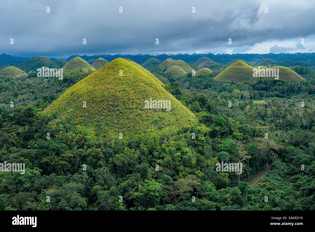 Breathtaking Aerial View of the Bohol Chocolate Hills, Philippines – A ...