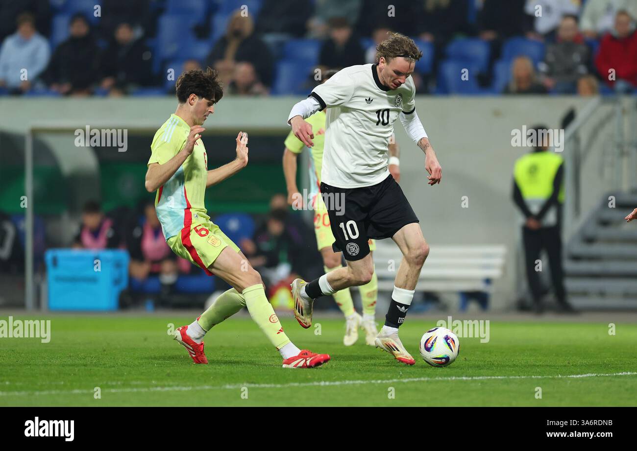 Darmstadt, Deutschland. 25th Mar, 2025. 25.03.2025, Fussball U21 ...