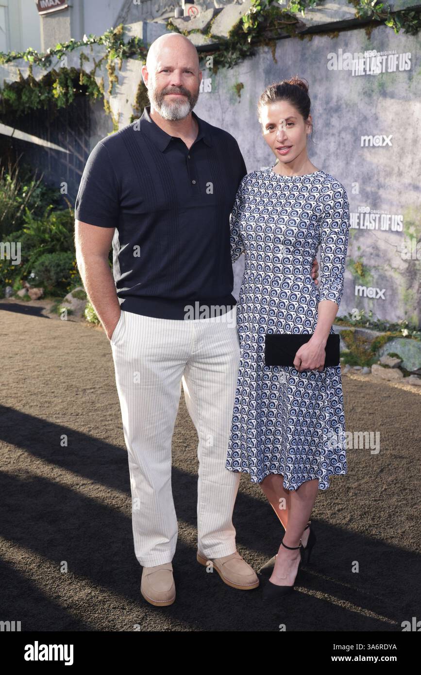 Los Angeles, USA. 25th Mar, 2025. David Denman and Mercedes Mason ...