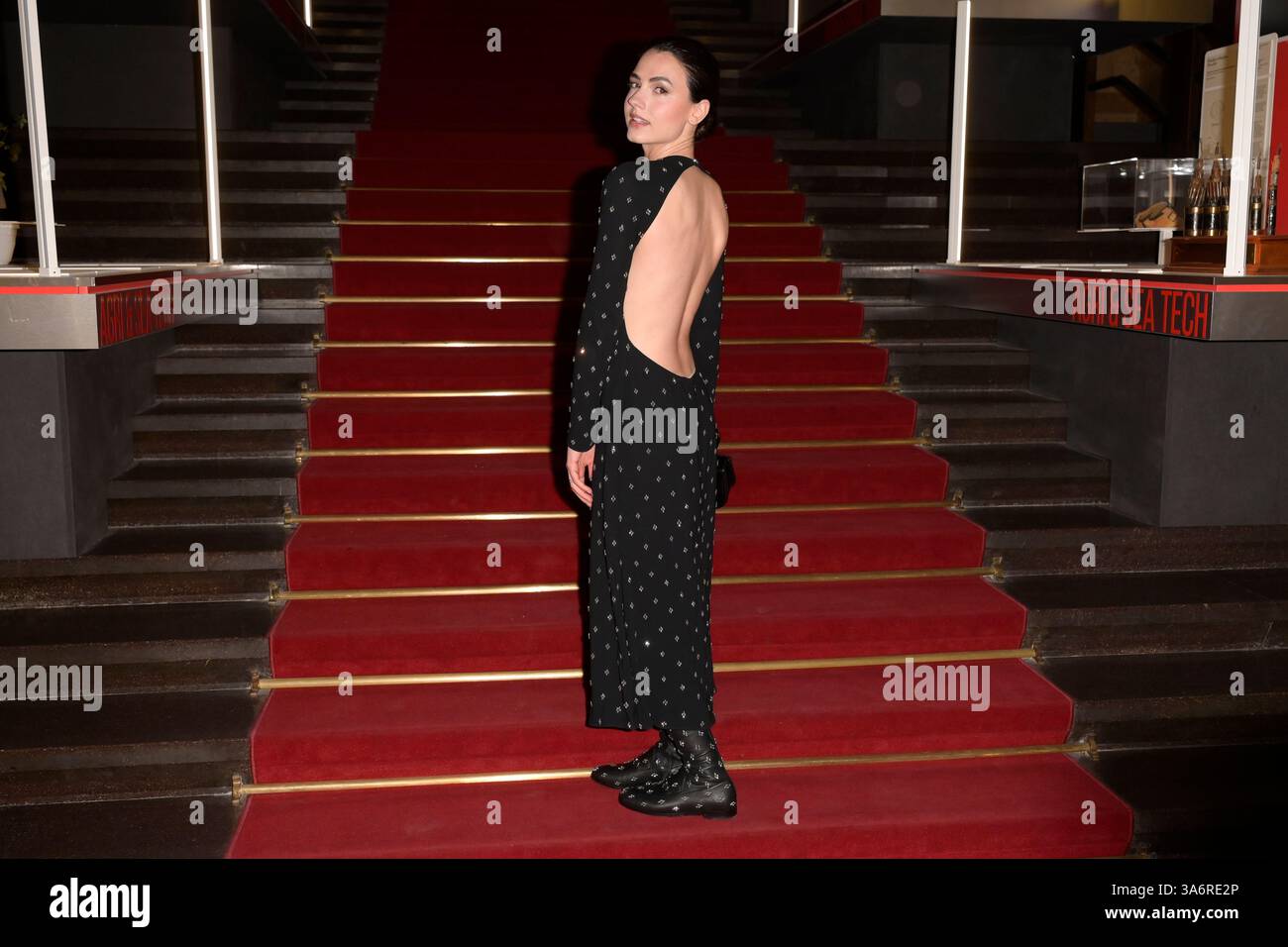 Rome, Italy. 25th Mar, 2025. Romana Maggiora Vergano attends the red ...