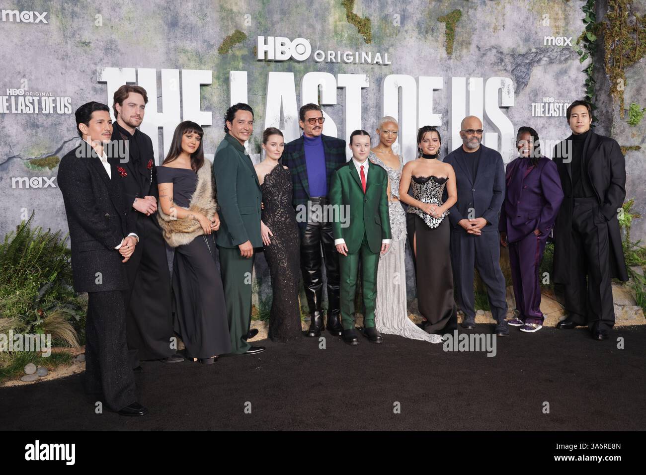 Los Angeles, USA. 25th Mar, 2025. Danny Martinez, Spencer Lord, Ariela ...