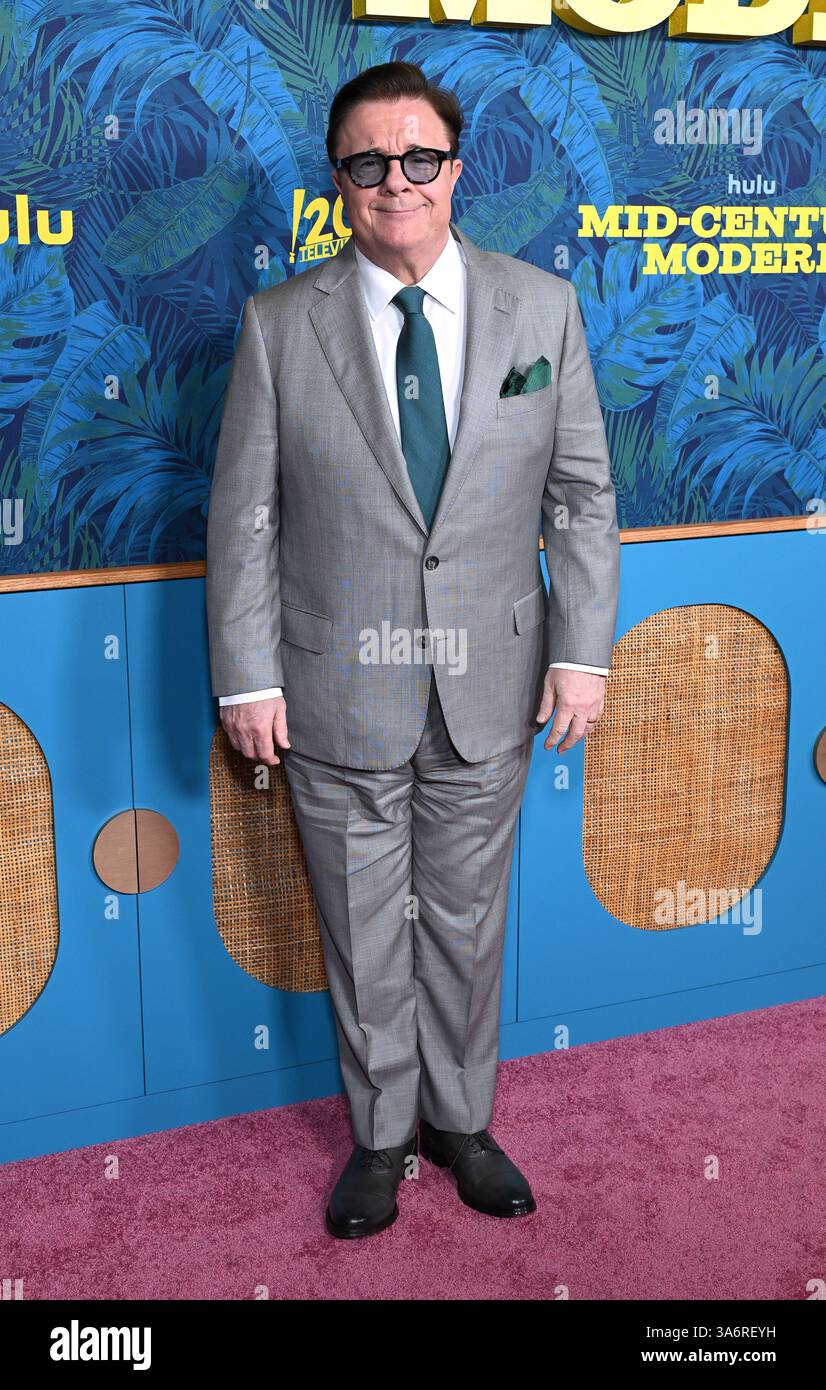 Los Angeles, USA. 25th Mar, 2025. Nathan Lane arriving at the “Mid ...