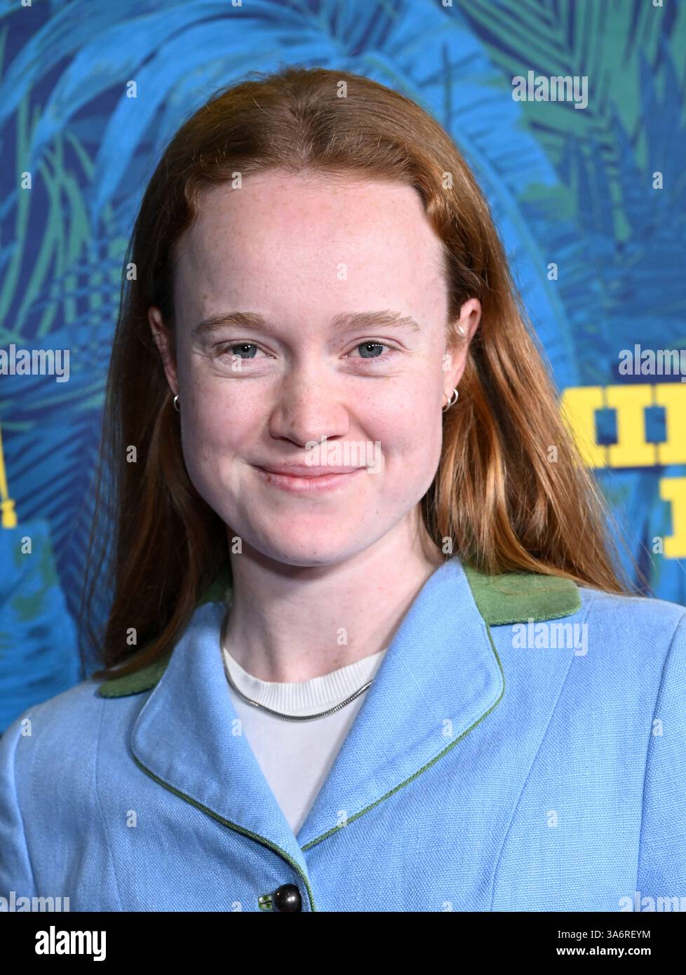 Los Angeles, USA. 25th Mar, 2025. Liv Hewson arriving at the “Mid ...