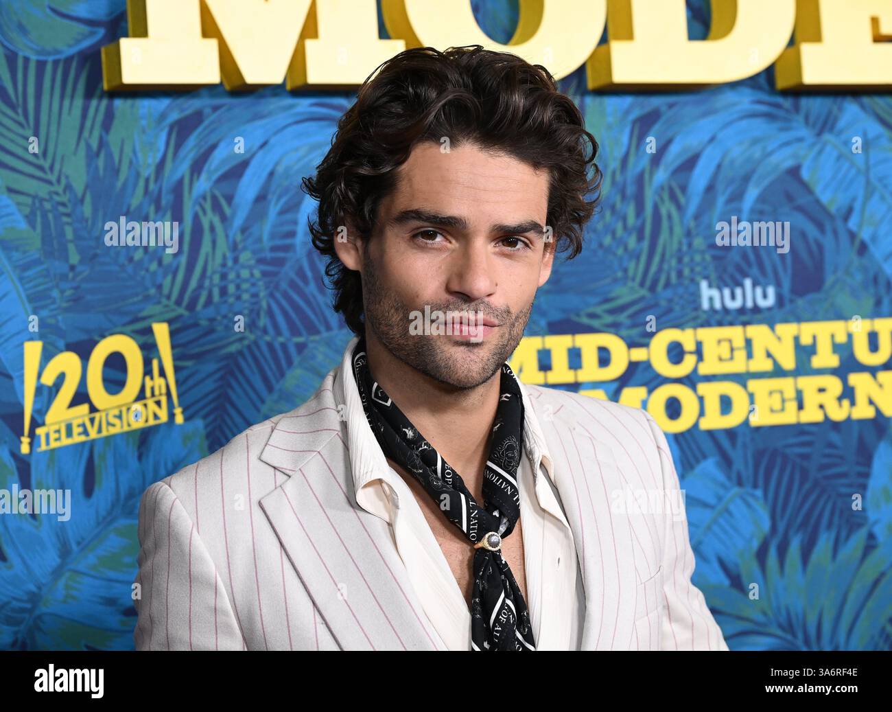 Los Angeles, USA. 25th Mar, 2025. Renan Pacheco arriving at the “Mid ...