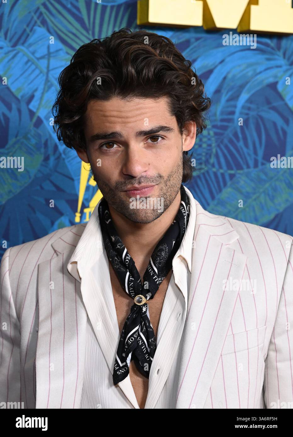 Renan Pacheco arriving at the “Mid-Century Modern” premiere held at the ...