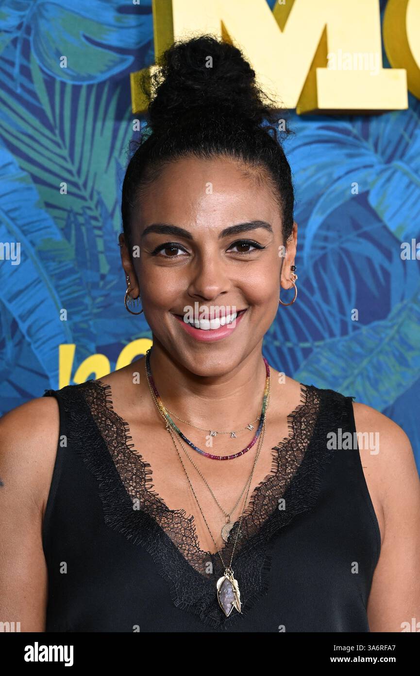 Los Angeles, USA. 25th Mar, 2025. Marsha Thomason arriving at the “Mid ...