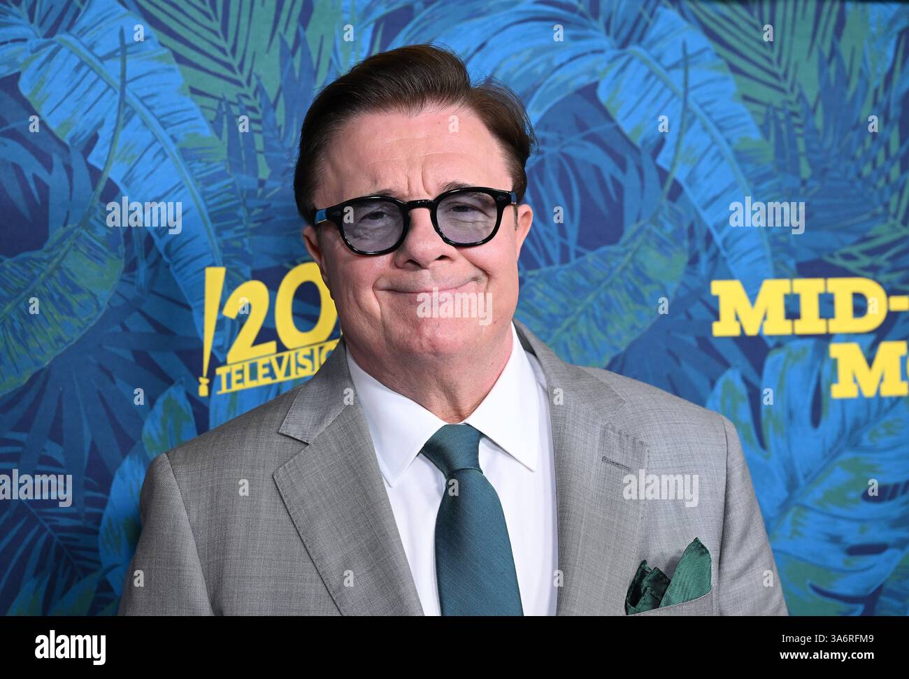 Nathan Lane arriving at the “Mid-Century Modern” premiere held at the ...