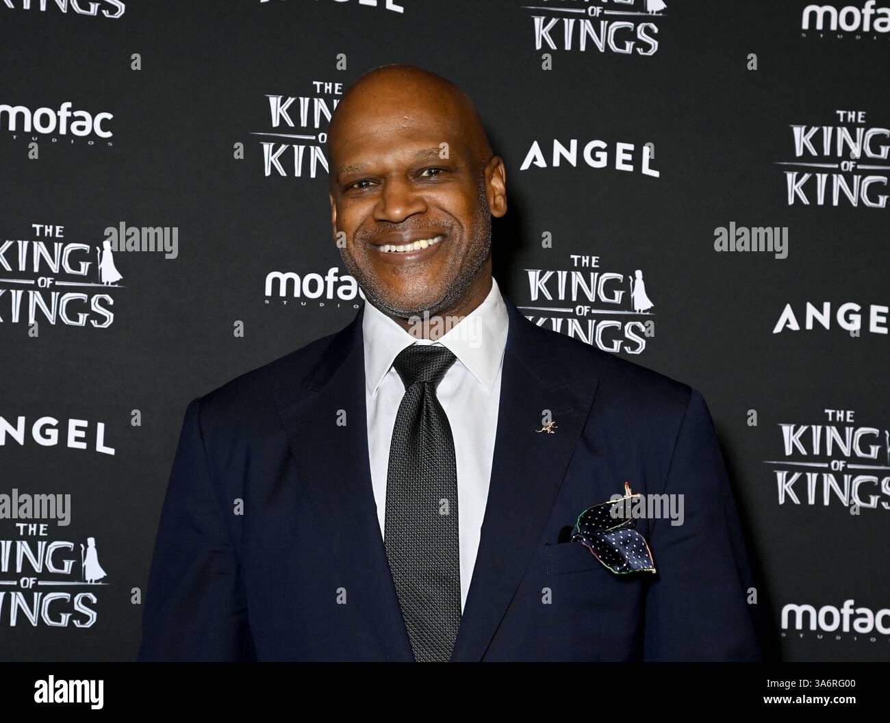 Franklin, USA. 25th Mar, 2025. Rob Edwards arriving at “The King of ...