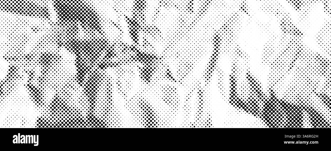 Black halftone crumpled paper wallpaper. Wrinkled paper sheet texture ...