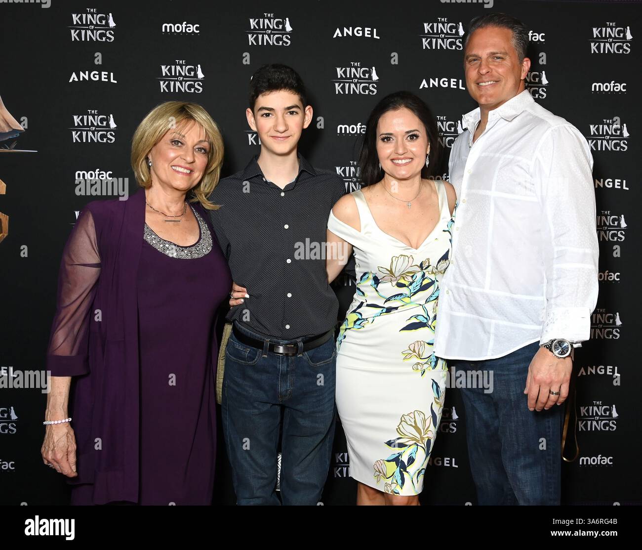 Mahaila McKellar, Draco Verta, Danica McKellar and Scott Sveslosky ...