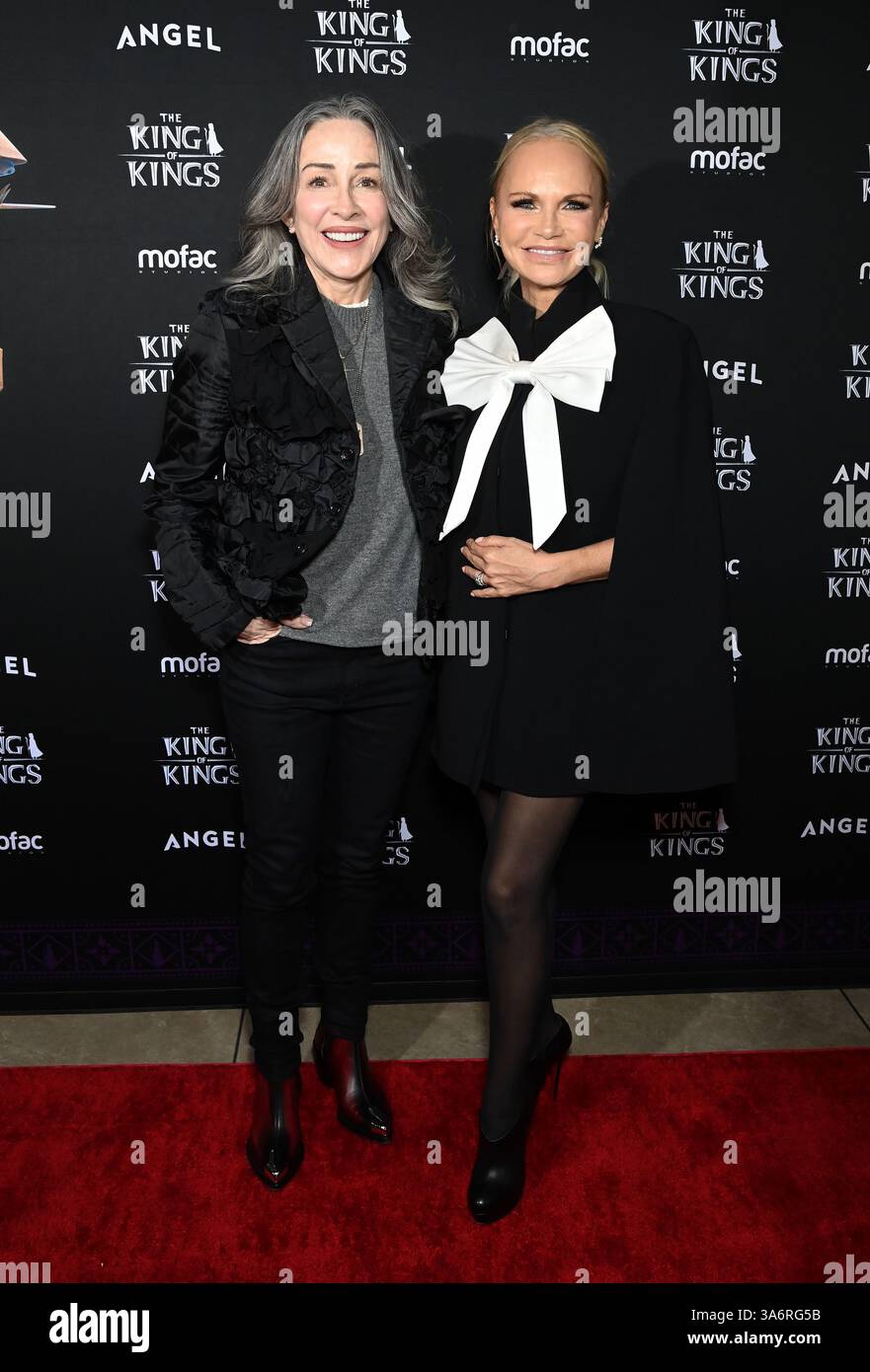 Franklin, USA. 25th Mar, 2025. Patricia Heaton and Kristin Chenoweth ...