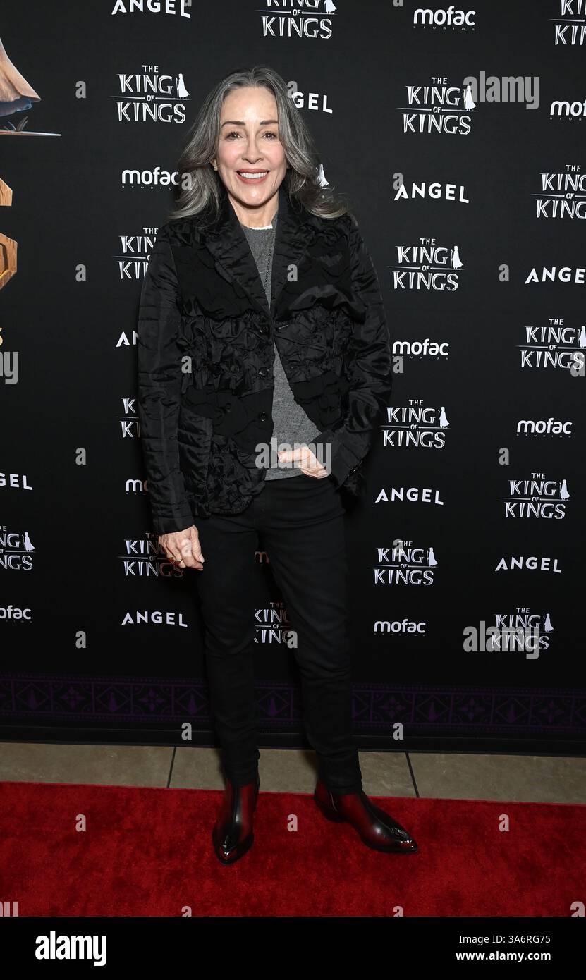 Franklin, USA. 25th Mar, 2025. Patricia Heaton arriving at “The King of ...