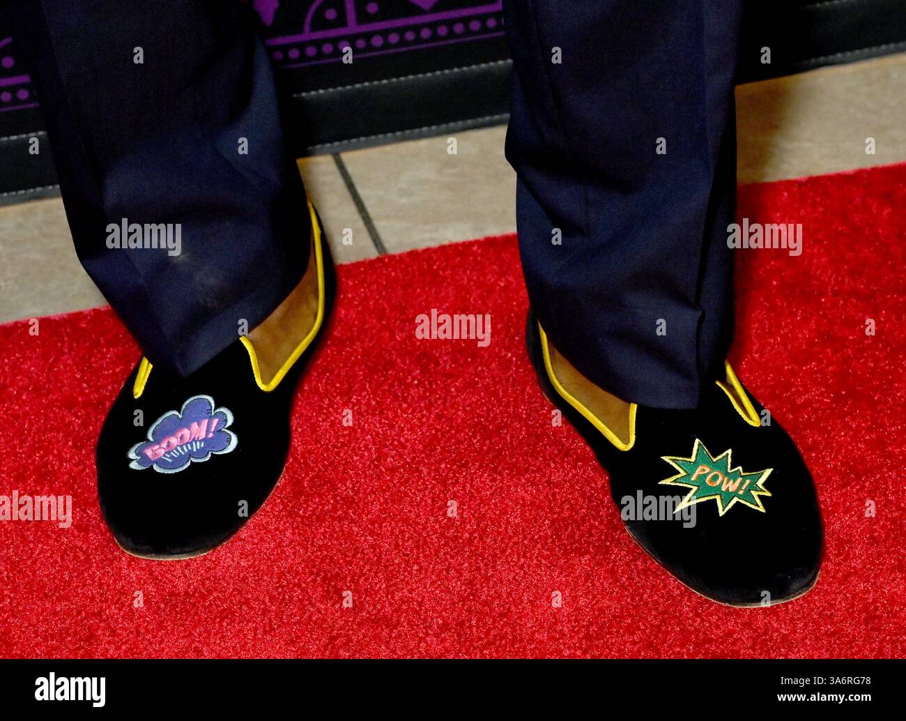 Rob Edwards arriving at “The King of Kings” premiere held at AMC DINE ...