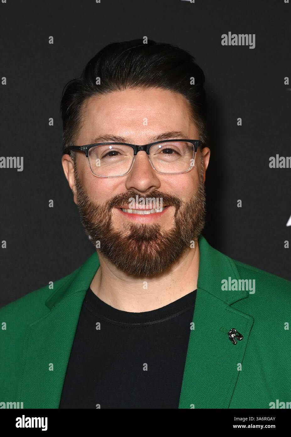 Franklin, USA. 25th Mar, 2025. Danny Gokey arriving at “The King of ...