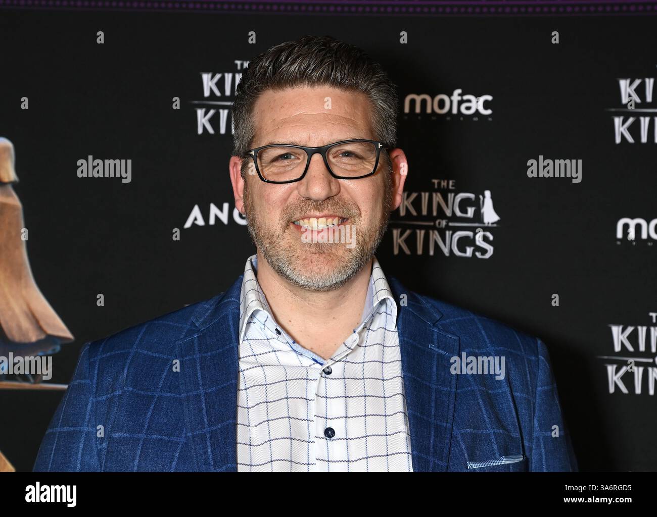 Franklin, USA. 25th Mar, 2025. David Fischer arriving at “The King of ...
