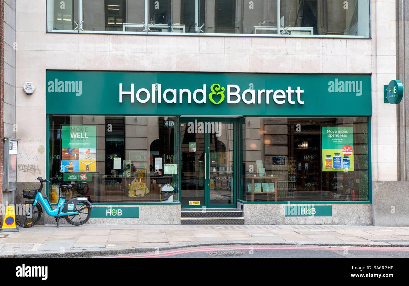 Holland and barrett logo hi-res stock photography and images - Alamy