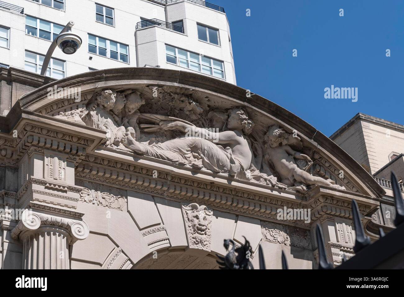 New York, New York, USA. 25th Mar, 2025. View of exterior of The Frick ...