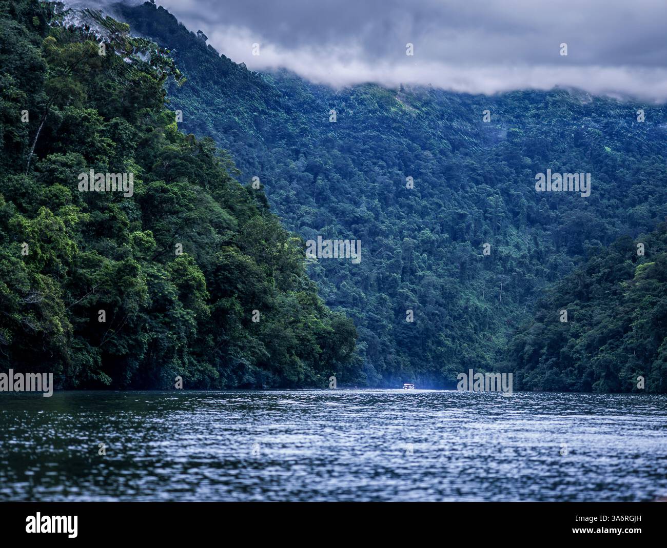 Chocón-Machacas natural reserve, Rio Dulce,Guatemala Stock Photo - Alamy