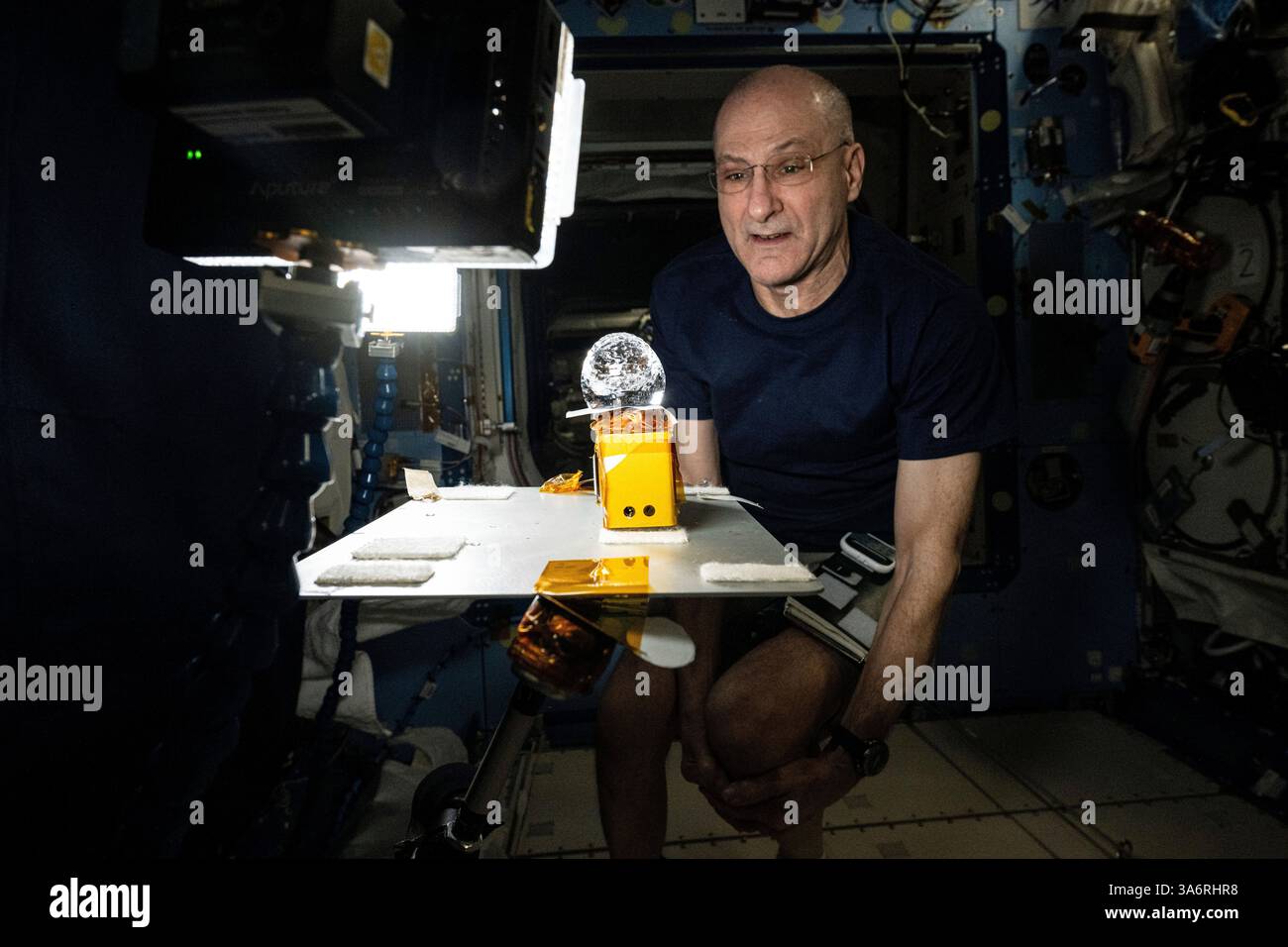 NASA astronaut and International space station (ISS) Expedition 72 ...