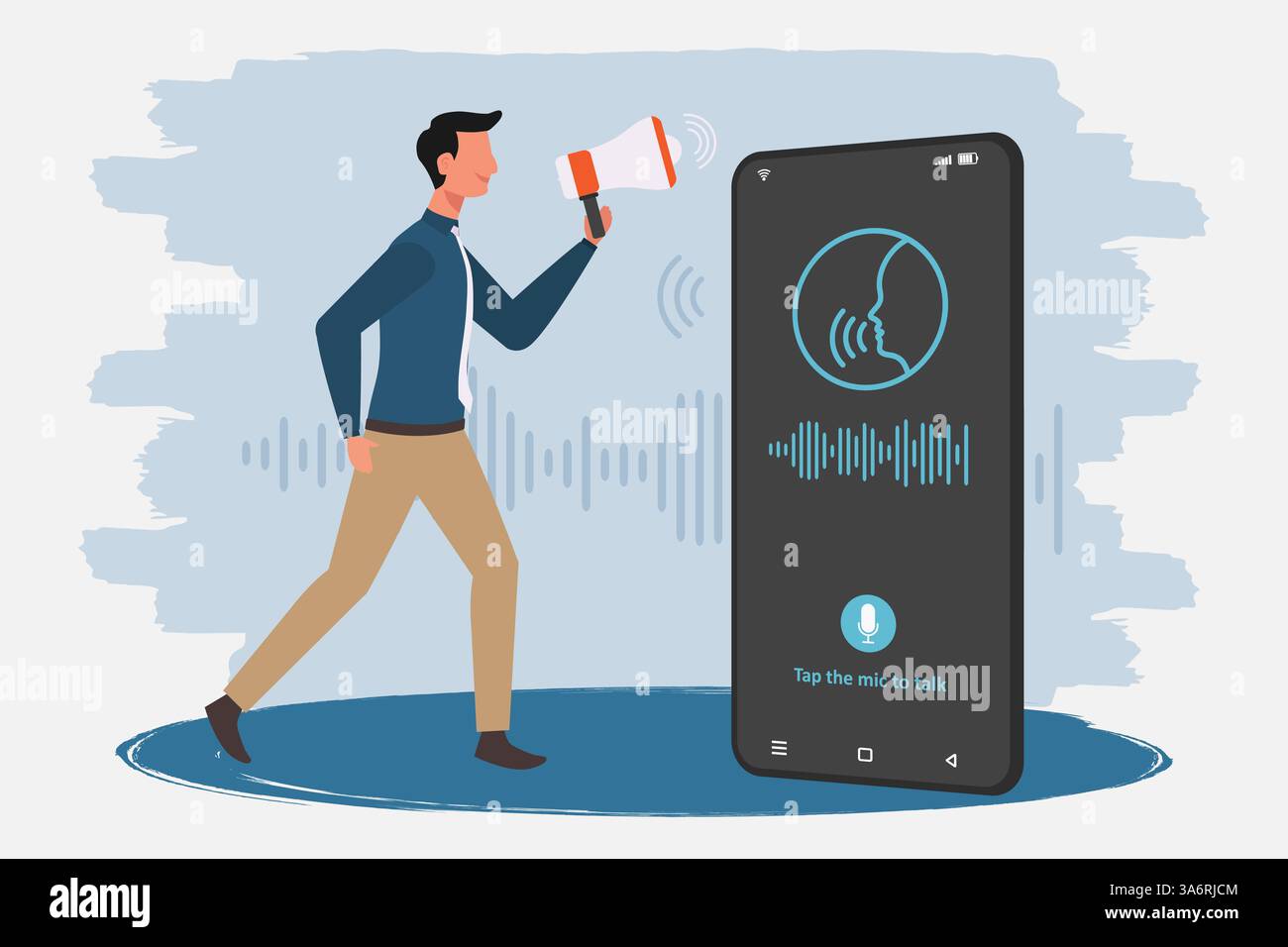 Give voice Stock Vector Images - Alamy