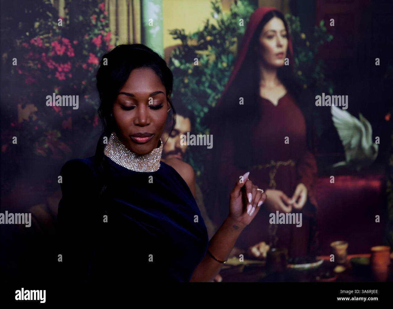 Madrid, Kingdom of Spain; 03.25, 2025 - Amber Shana Williams (Tamar ...