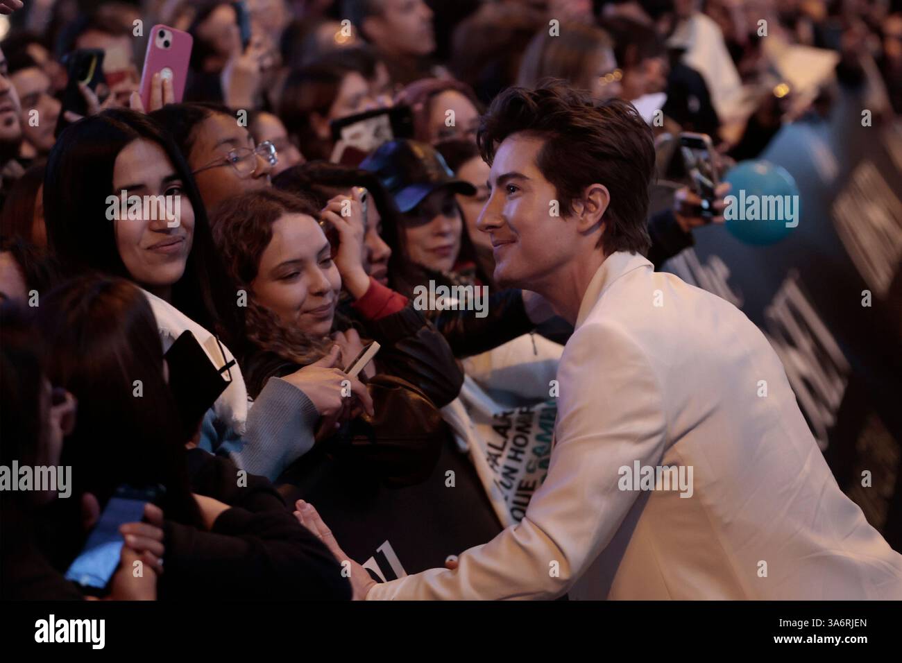 Madrid, Kingdom of Spain; 03.25, 2025 - James Allen (Pontius Pilate), European Premiere ...