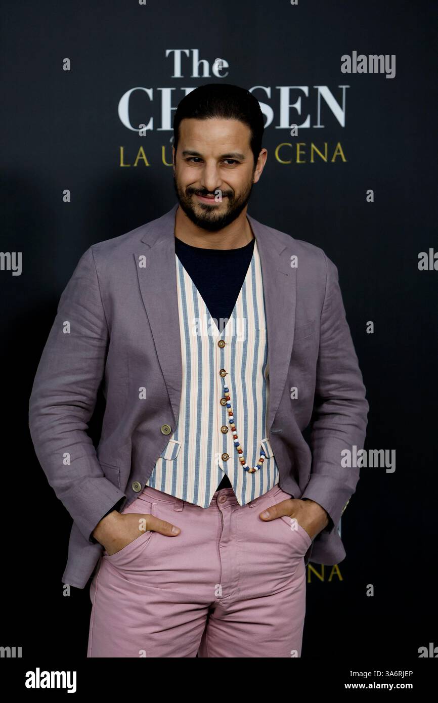Madrid, Kingdom of Spain; 03.25, 2025 - Alaa Safi (Simon the Zealot ...