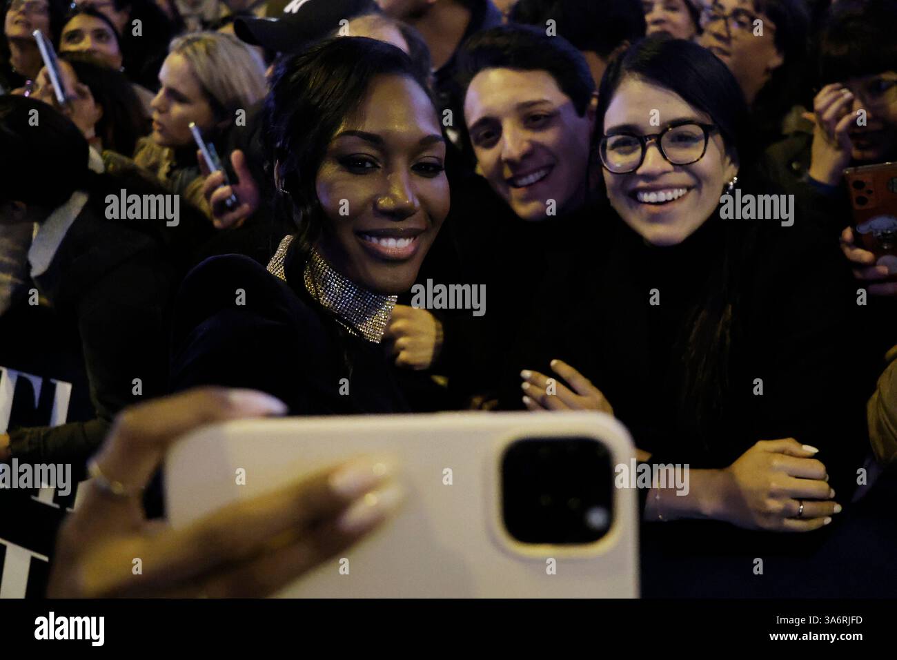 Madrid, Kingdom of Spain; 03.25, 2025 - Amber Shana Williams (Tamar ...