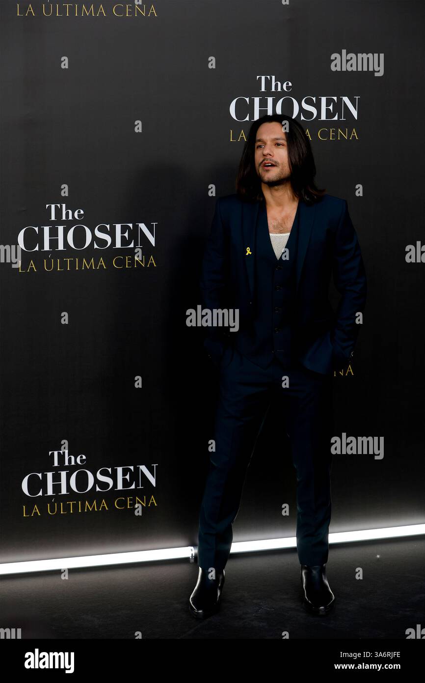 Madrid, Kingdom of Spain; 03.25, 2025 - Shahar Isaac (Simon/Peter ...