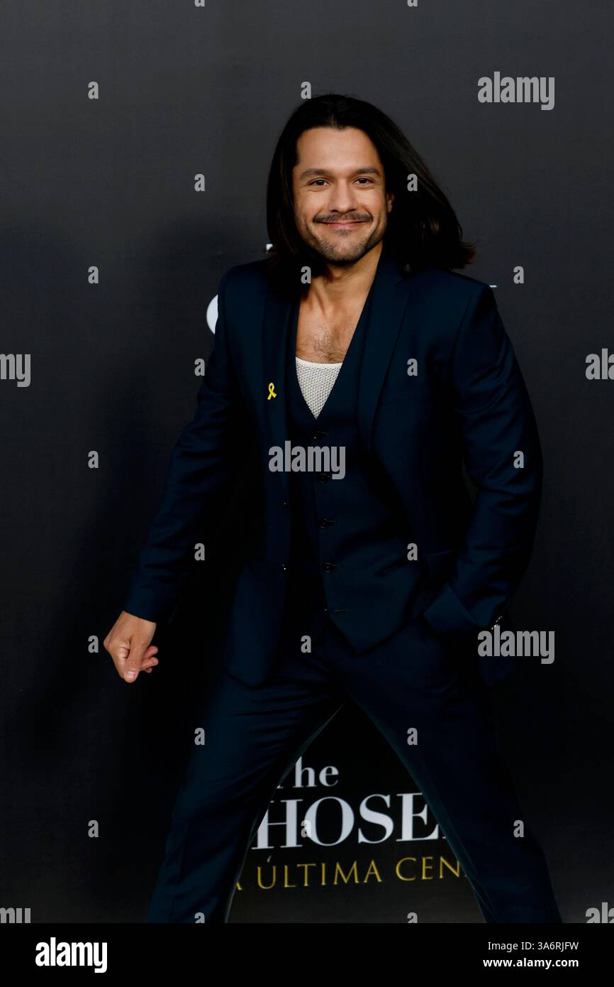 Madrid, Kingdom of Spain; 03.25, 2025 - Shahar Isaac (Simon/Peter ...