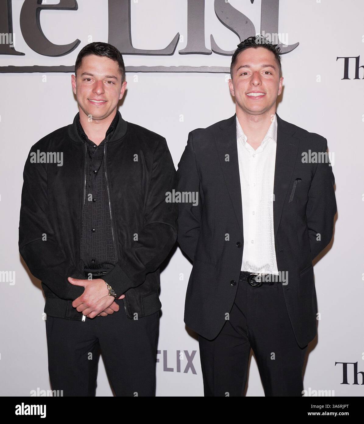 Ny. 25th Mar, 2025. Jojo Scarlotta, Nicky Scarlotta at arrivals for THE ...