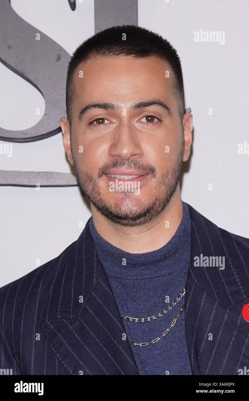 Ny. 25th Mar, 2025. Dario Ladani Sanchez at arrivals for THE LIFE LIST ...