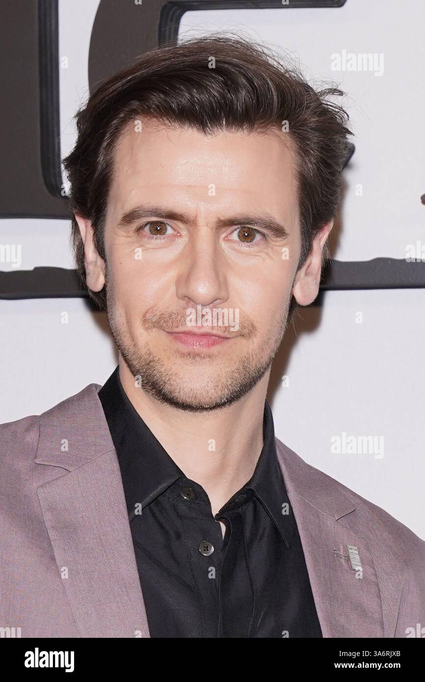 Ny. 25th Mar, 2025. Federico Rodriguez at arrivals for THE LIFE LIST ...