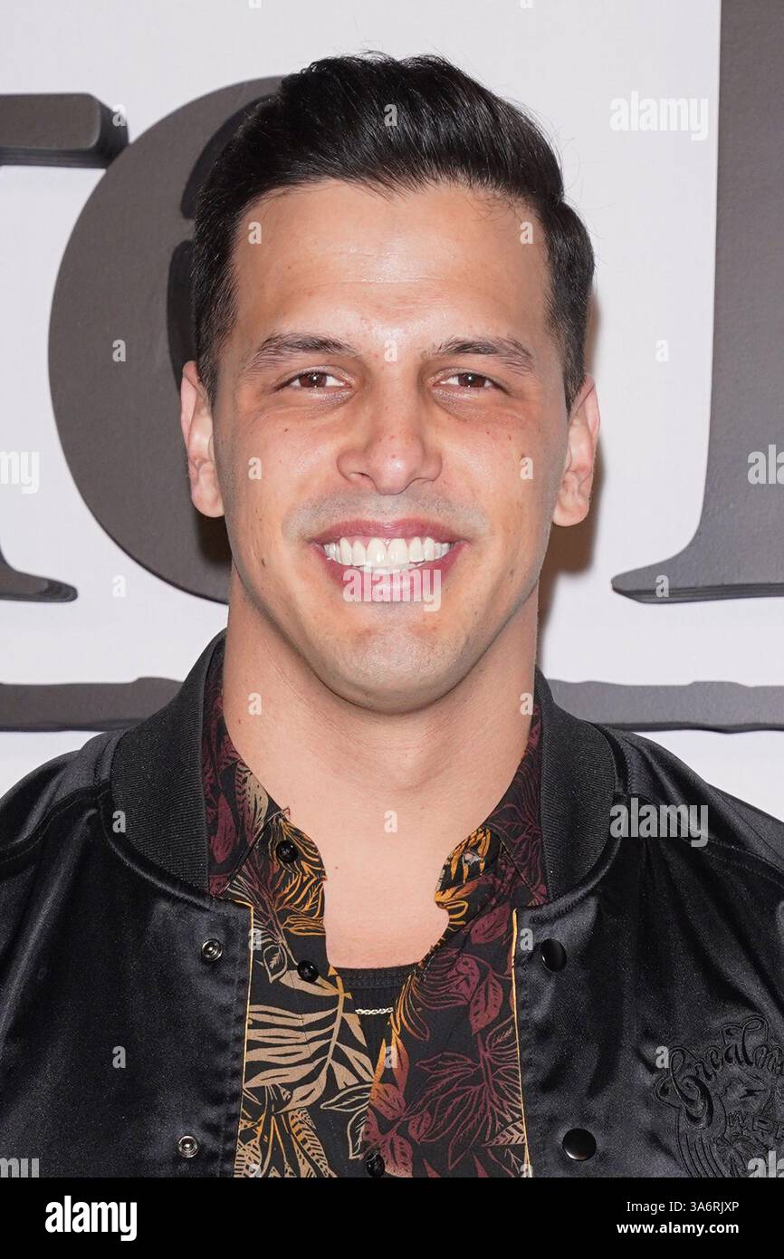 Ny. 25th Mar, 2025. Chris Leoni at arrivals for THE LIFE LIST Premiere, The Plaza Hotel, New ...