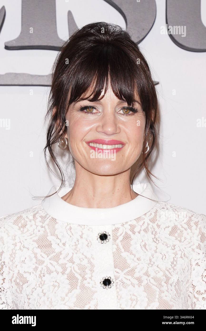 Carla Gugino at arrivals for THE LIFE LIST Premiere, The Plaza Hotel ...