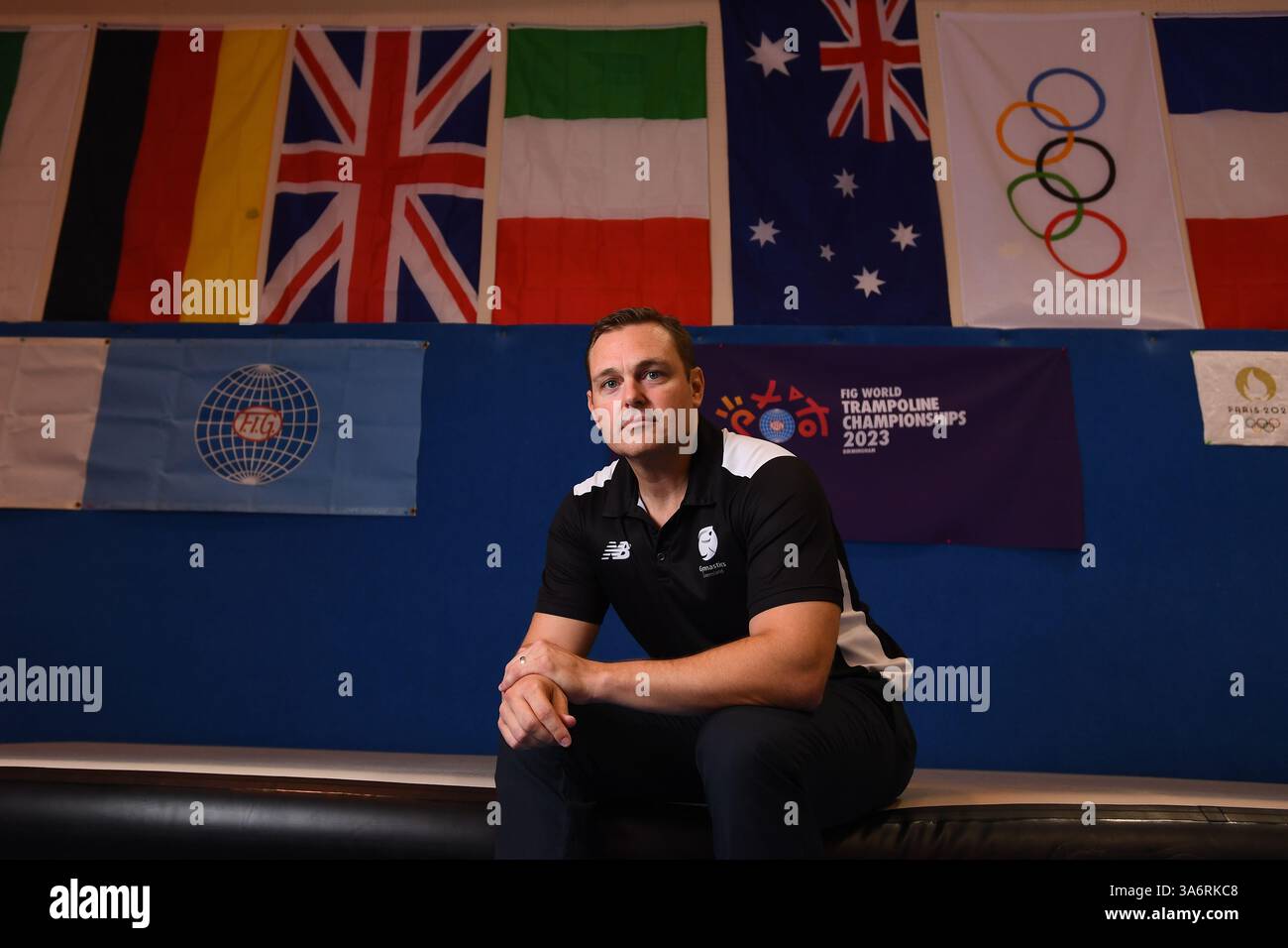 Brisbane, Australia. 26th Mar, 2025. Gymnastics Queensland CEO Chris ...